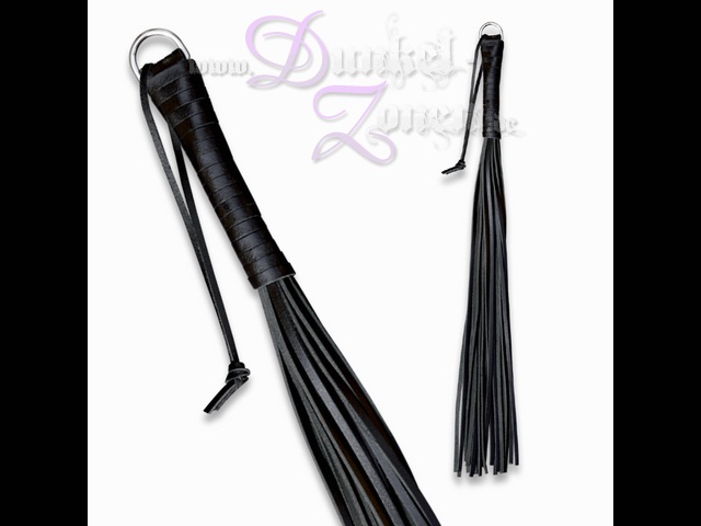 Lederpeitsche mit ca. 24 Riemen in diversen Farben günstig kaufen ...